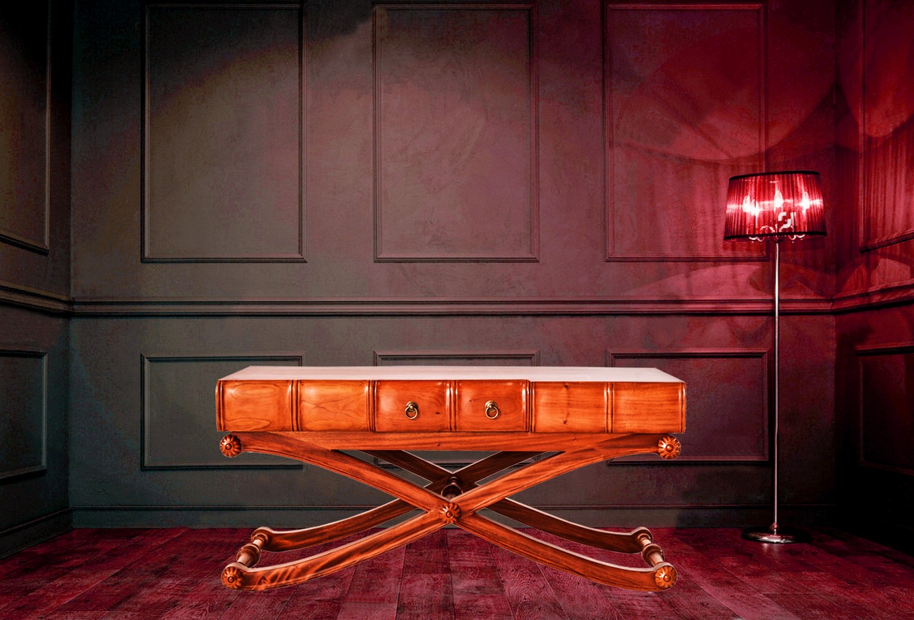 MASĂ CAFEA "X" DIN MAHON CU SERTAR CENTRAL - Pontiana